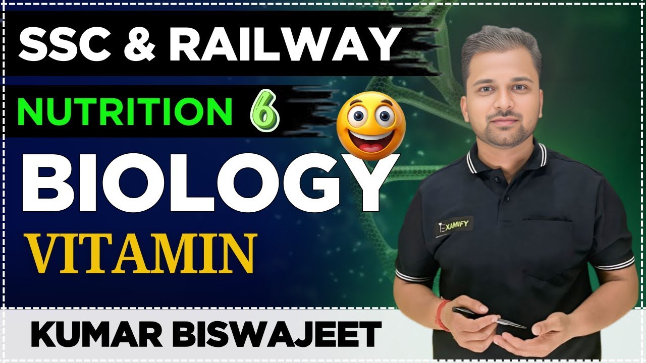 All competitive exams 😍vitamin by kumar biswajeet ||Biology ...