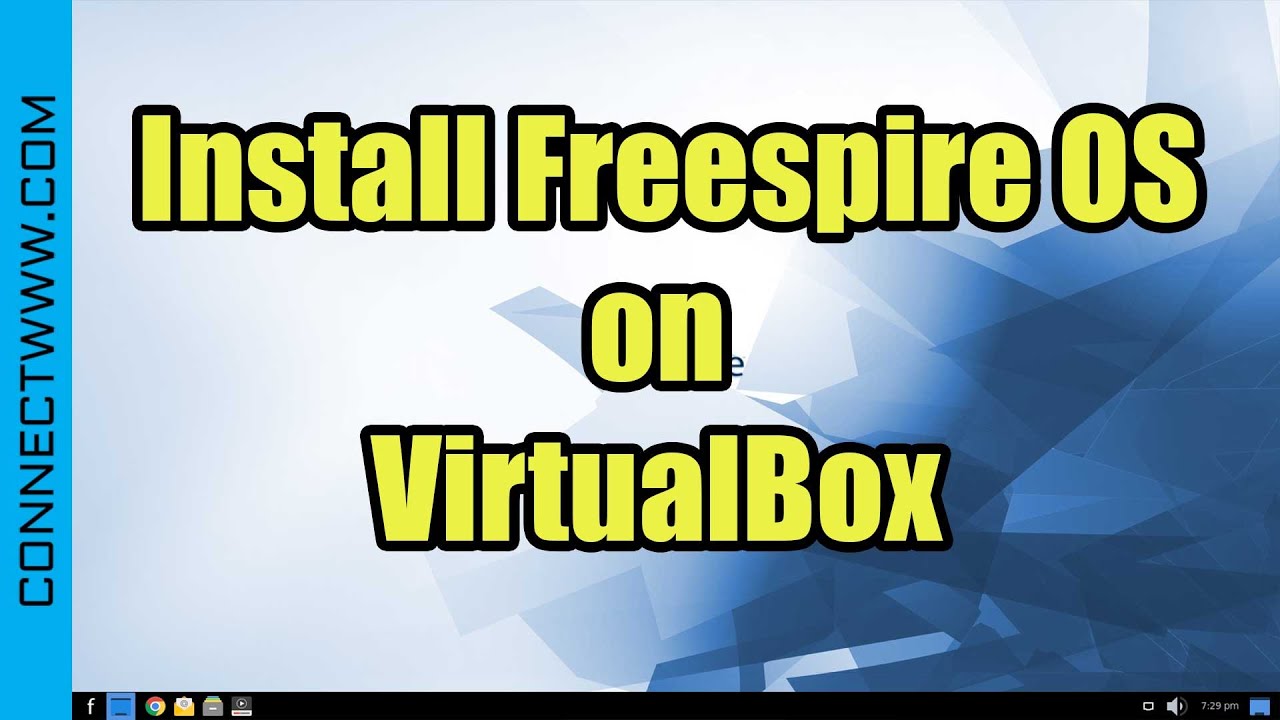 How to Install Freespire Linux on VirtualBox - YouTube