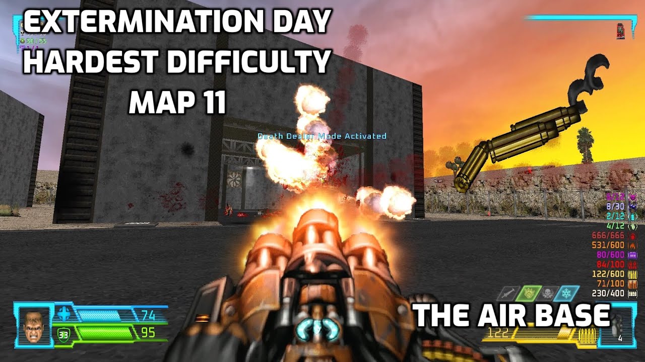 PROJECT-BRUTALITY: Extermination Day HARDEST DIFFICULTY MAP 11 - YouTube
