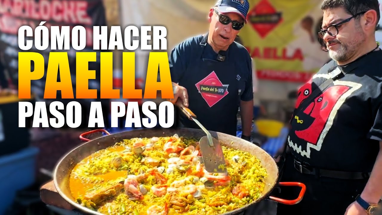 Cómo hacer una gran Paella. RECETA - YouTube
