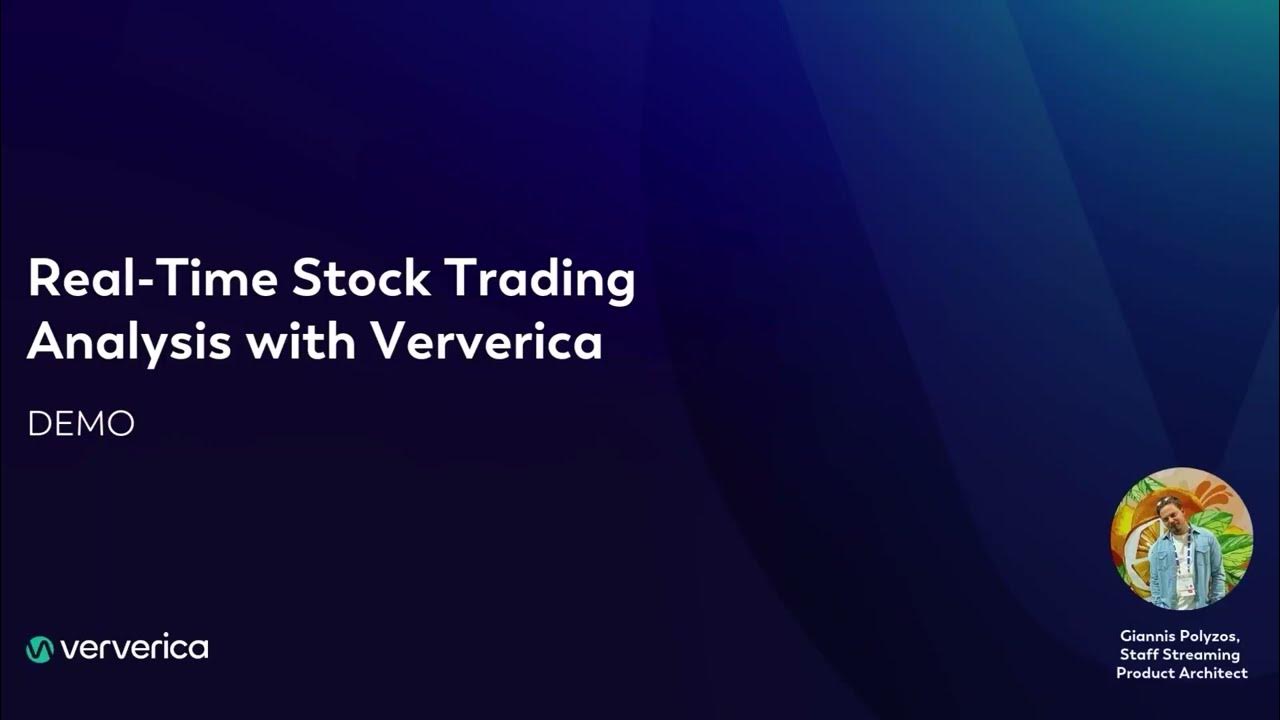 Real-Time Stock Trading Analysis with Ververica and Apache Flink - YouTube