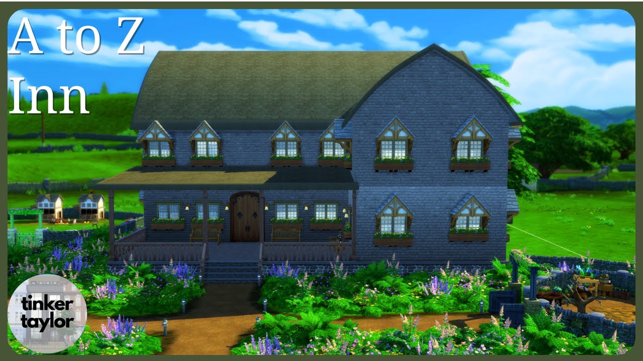A to Z Challenge: Inn || Sims 4 Build - YouTube