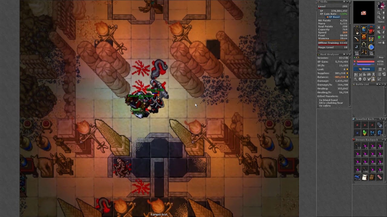 Tibia: The Pale Count Boss - YouTube