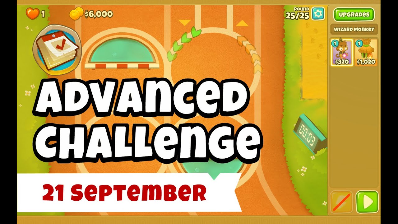 BTD6 Advanced Challenge || 21 September 2023 || IMPOSSIBLE ~BY ...