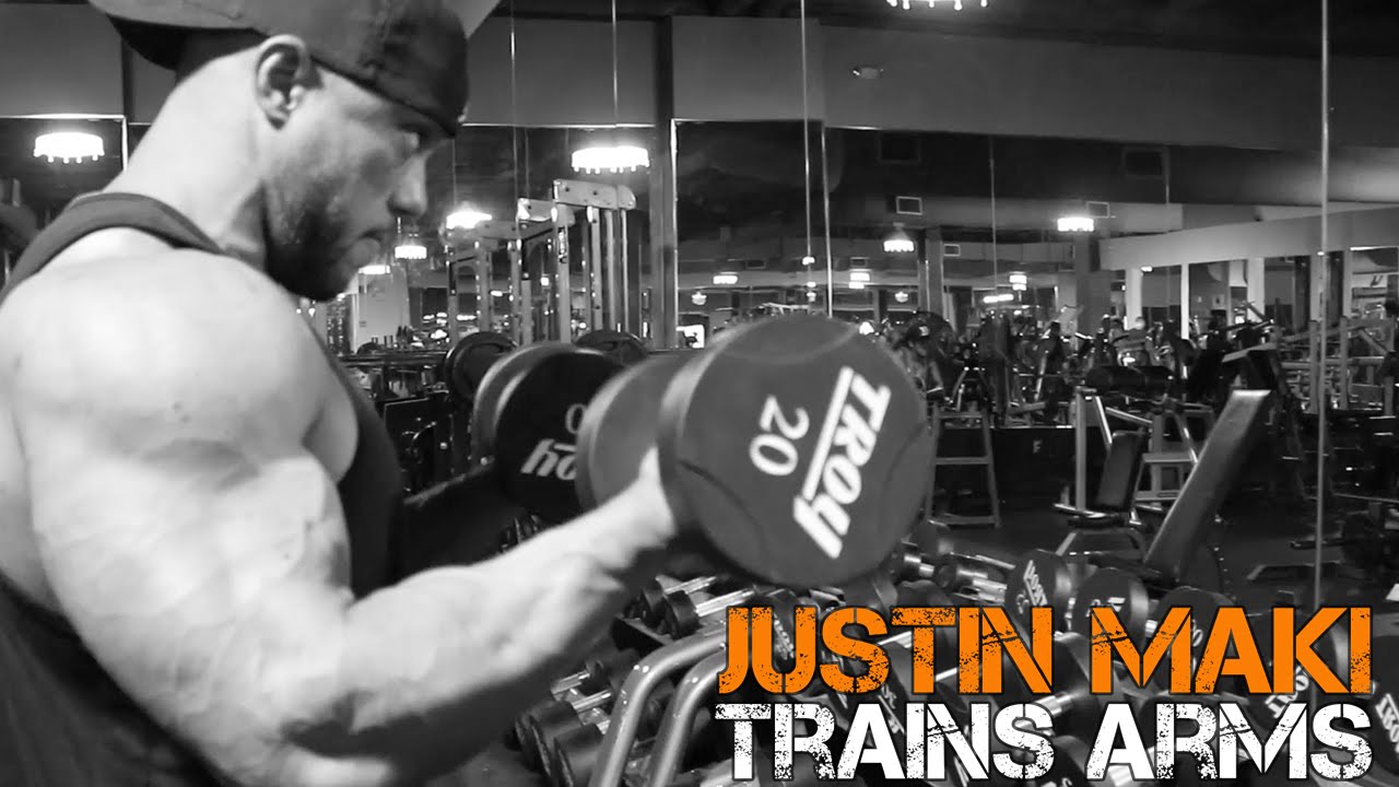 Justin Maki Trains Arms - YouTube