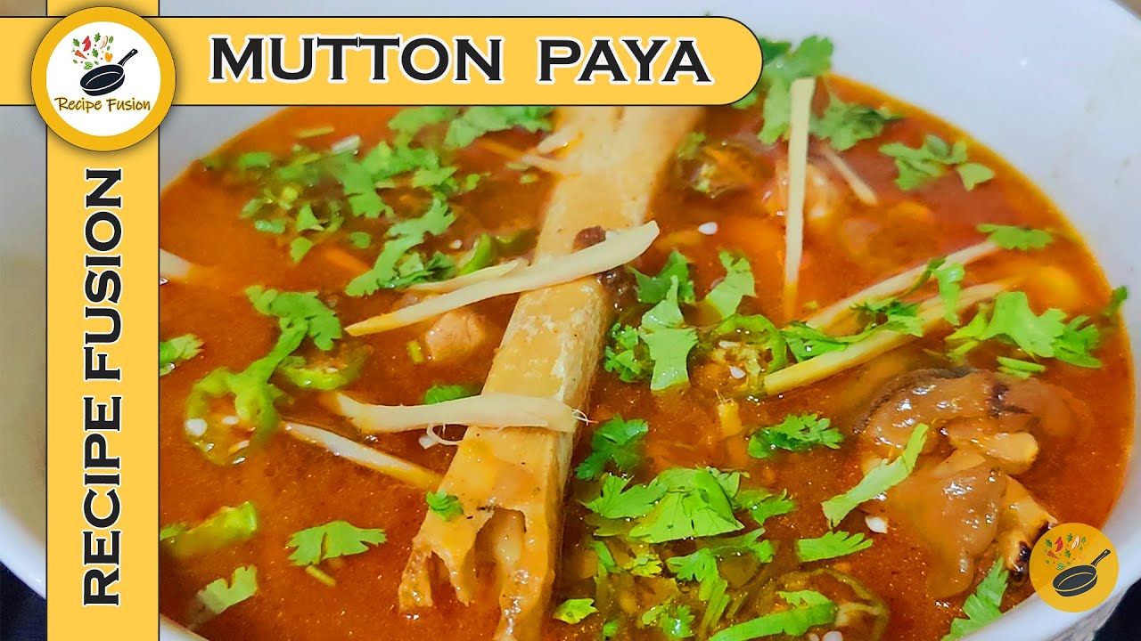 Special Trotters | Goat Trotters Recipes | Mutton Paya Recipe | Lamb ...