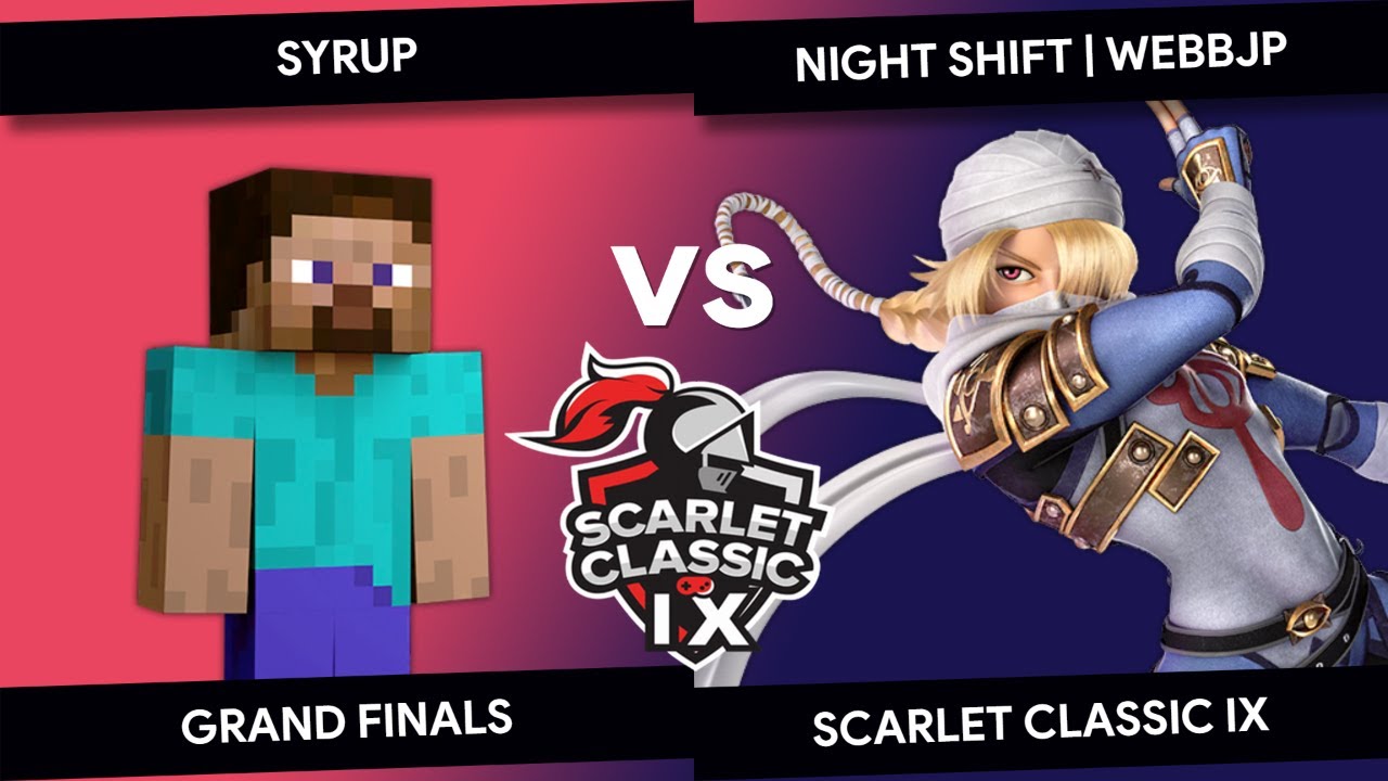 Scarlet Classic IX - Syrup (Steve) vs WebbJP (Sheik) - Grand Finals ...