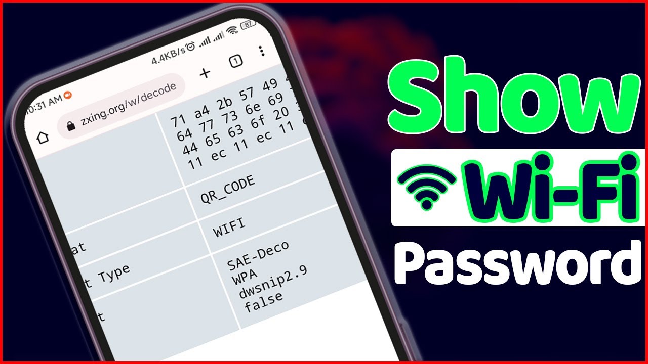 How to Show Wi-Fi Password Using Your Phone Easily In 2023 - YouTube