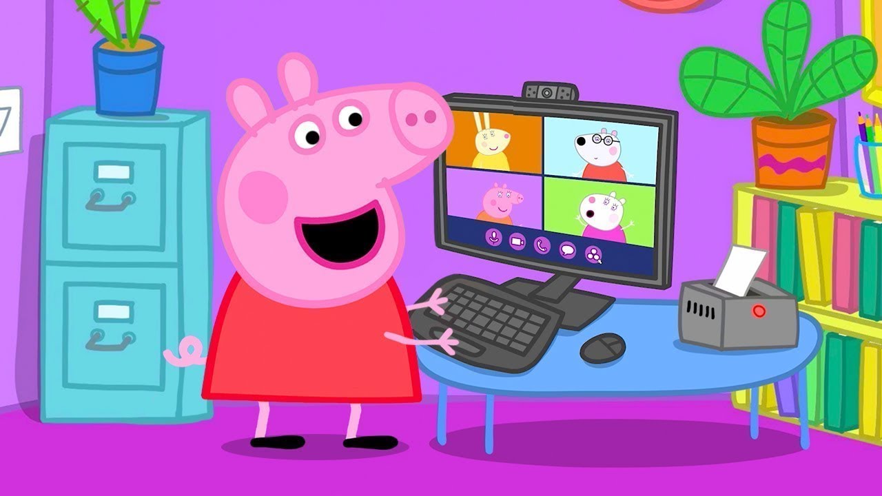 Video Call Chaos 📹 | Peppa Pig Tales Full Episodes - YouTube