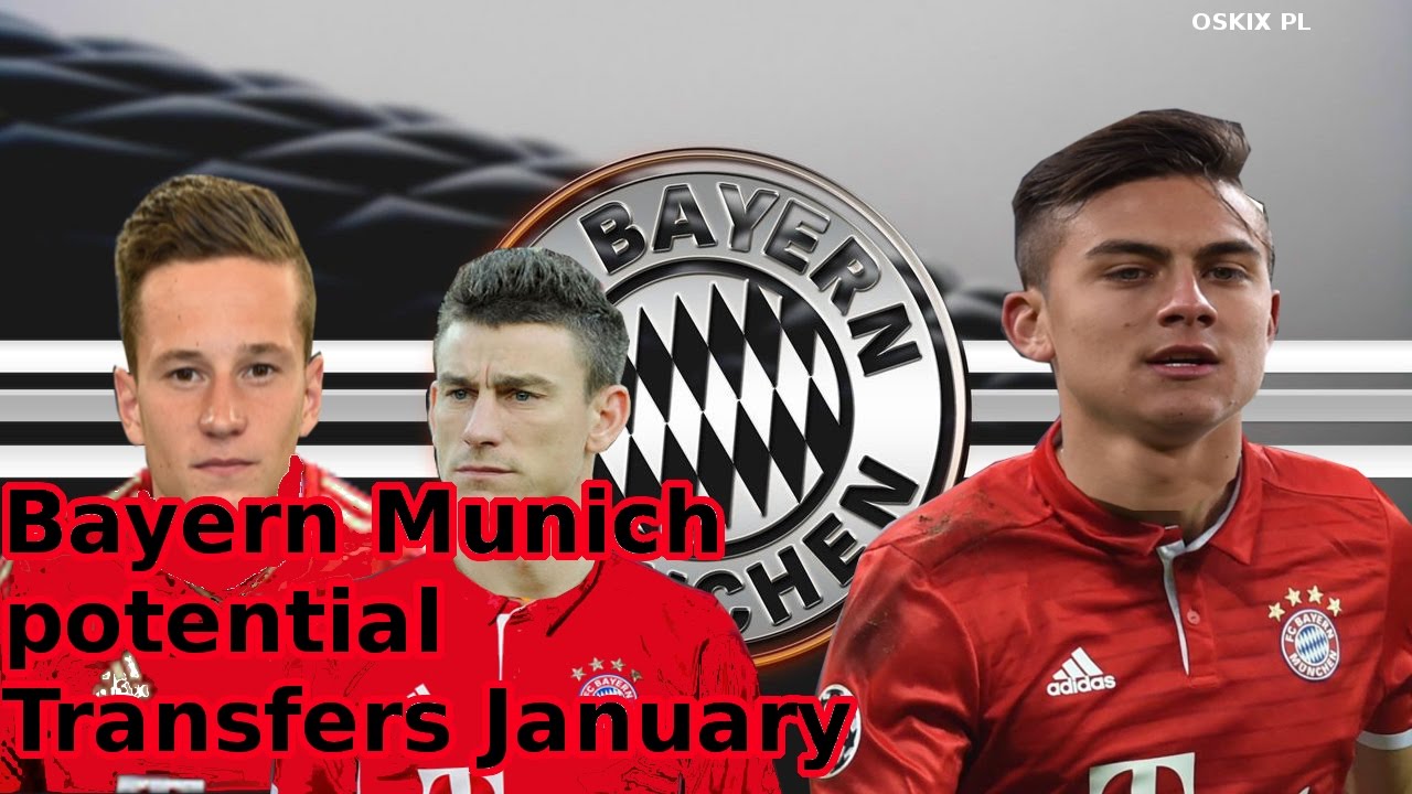 Bayern Munich January 2017 Potential Transfers #4 - YouTube
