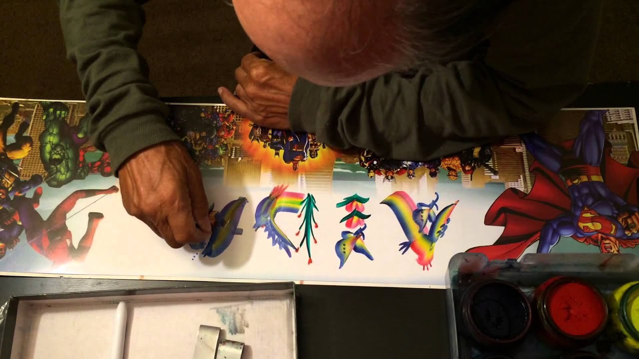 How to Draw Name Art "AIDAN" by NameBrush.com - YouTube