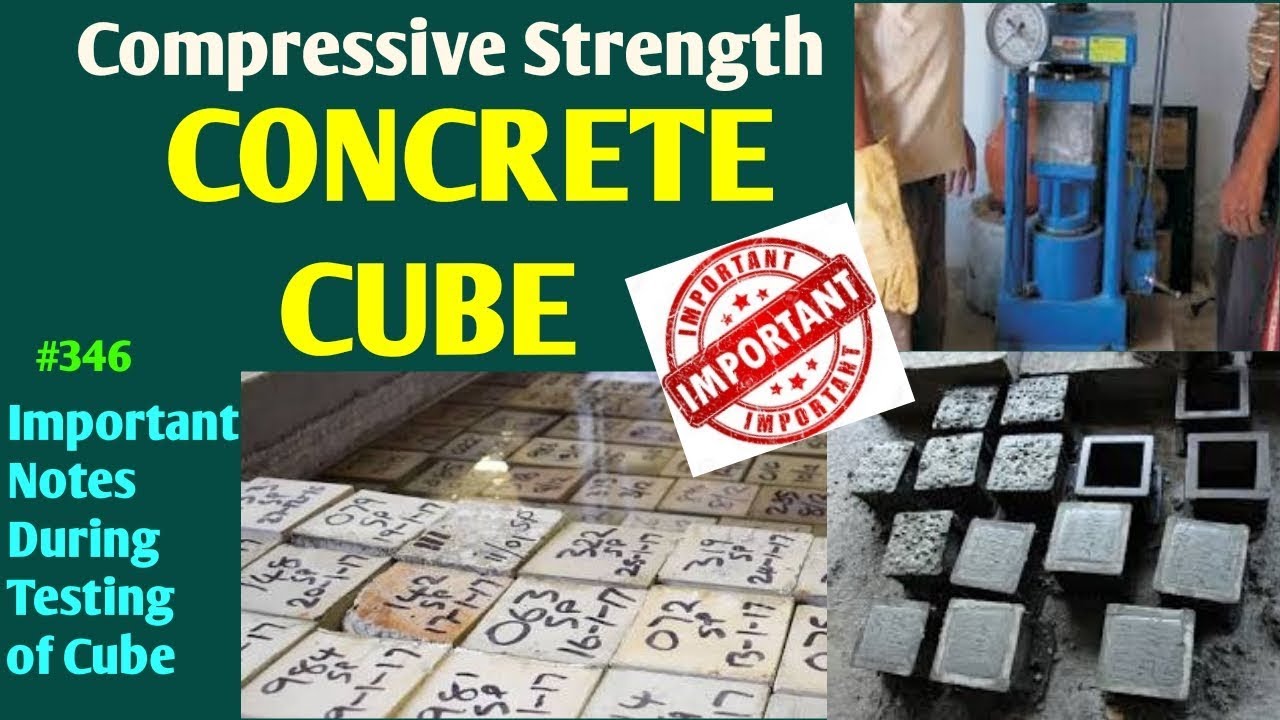 Compressive Strength of Concrete Cube | %age Strength of Concrete in 7 ...