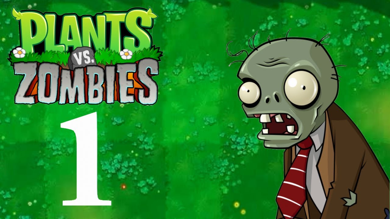 Plants vs. Zombies Gameplay Walkthrough - World 1 - YouTube