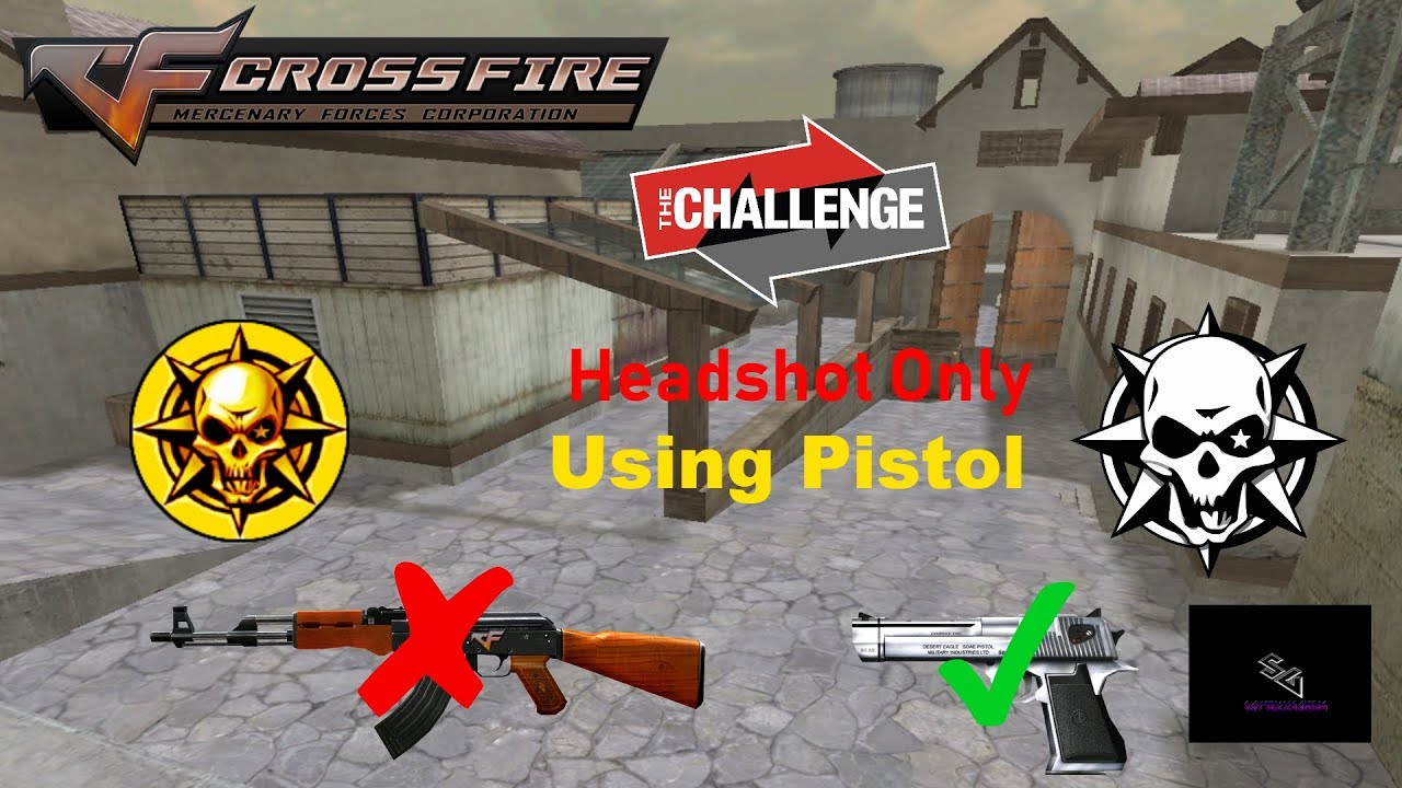 #5 CrossFire 2.0 headshot challenge using pistol - YouTube