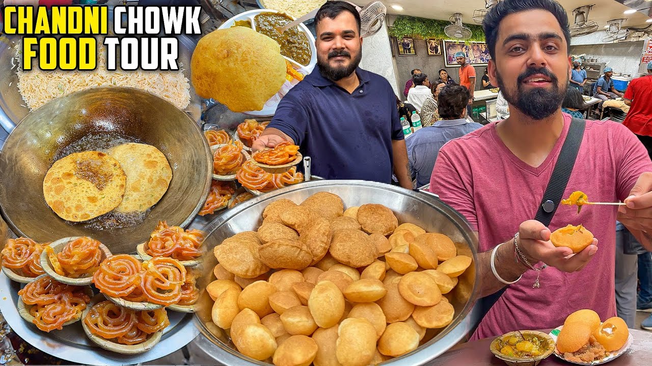 Chandni Chowk Street Food Tour | Best Street Food in Delhi | Delhi ...