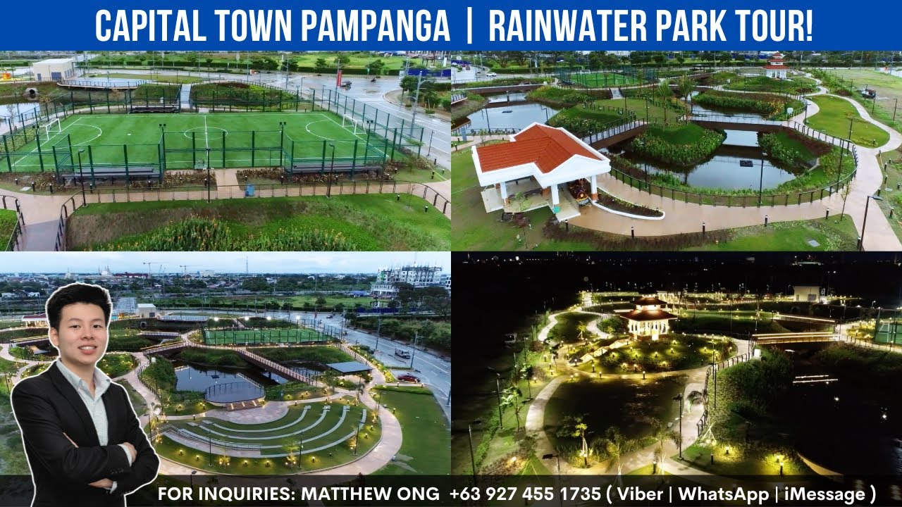 Capital Town Pampanga: Rainwater Park (Biggest Park in San Fernando ...