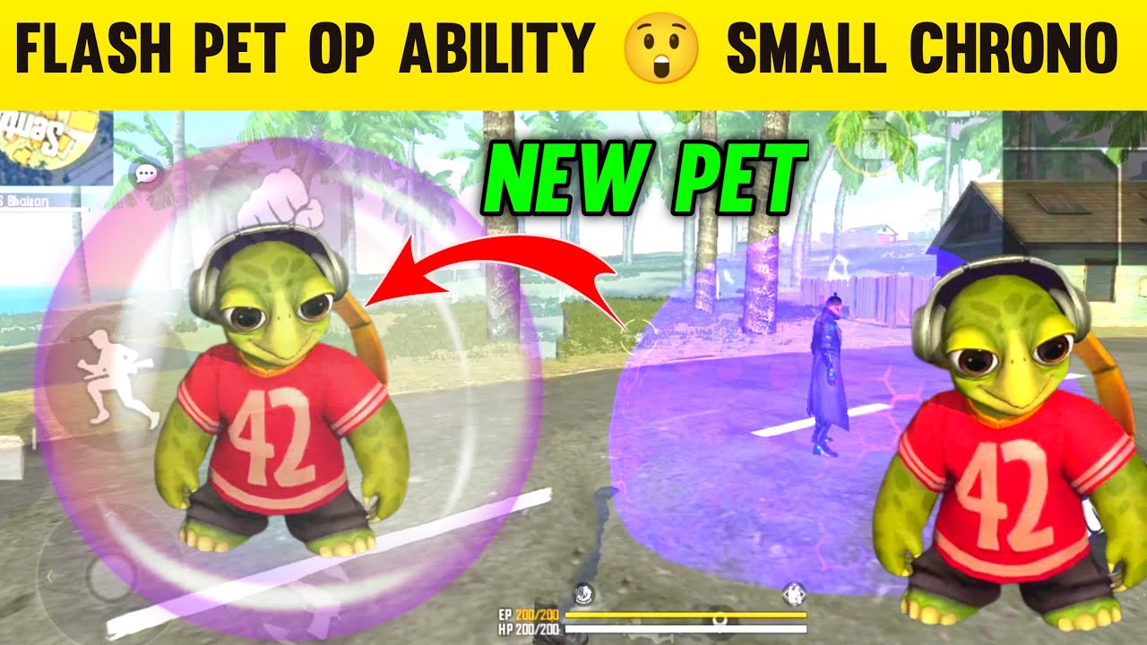 FLASH PET OP ABILITY TEST 😲- NEW PET FLASH PET - GARENA FREE FIRE - YouTube