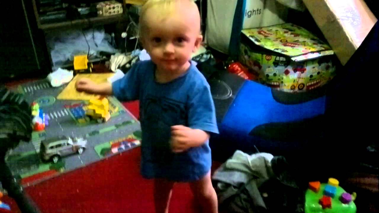 Toby dancing to 90's music - YouTube