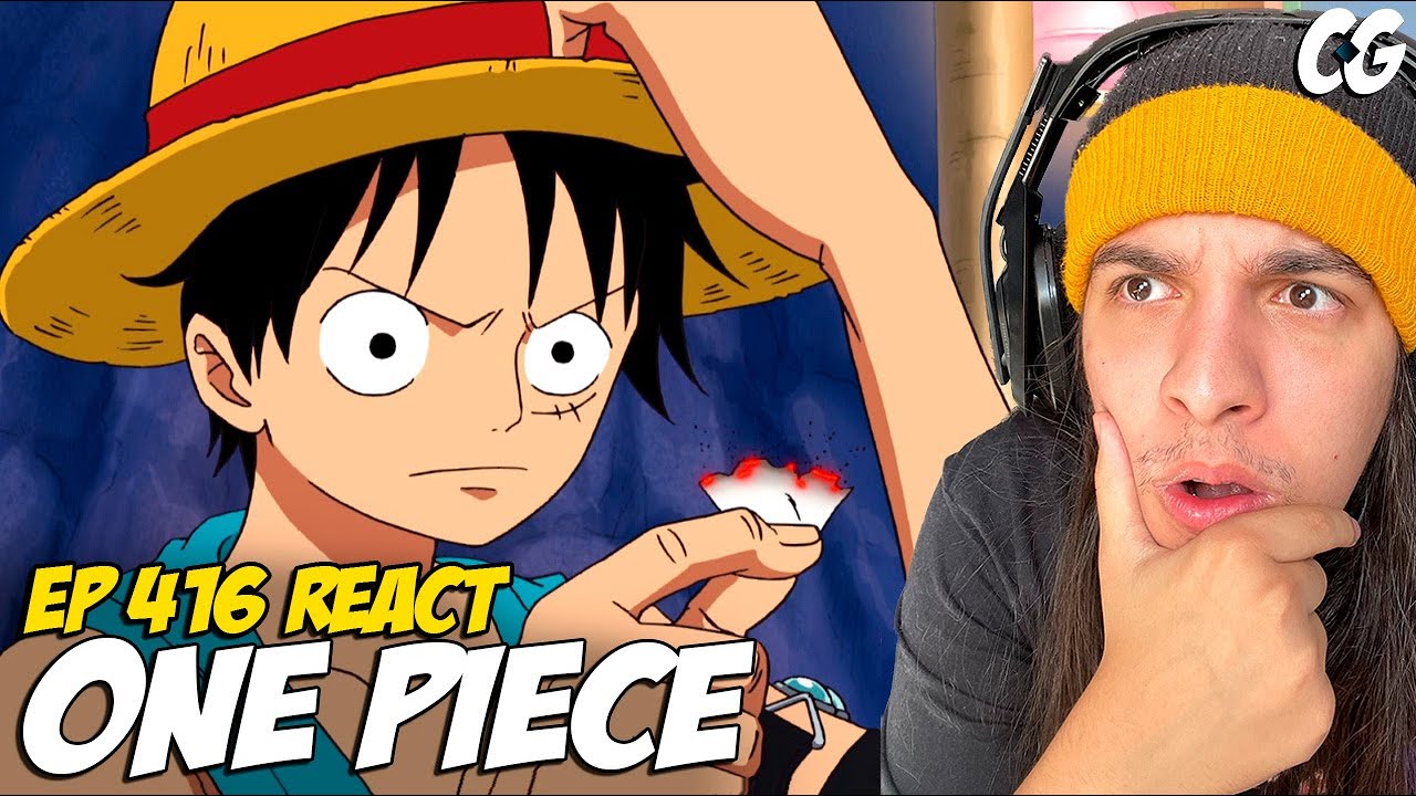 LUFFY DESCOBRE SOBRE O ACE!!! - React One Piece EP 416 - YouTube