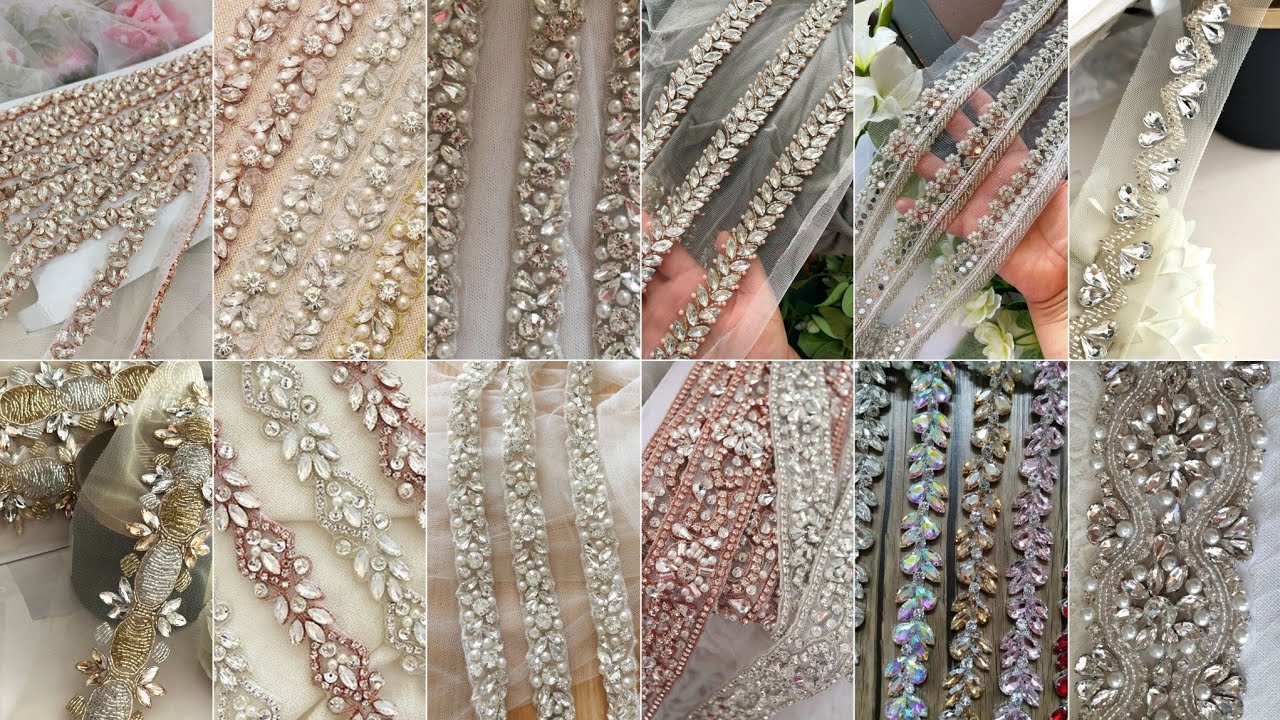 Do you want these laces to make my dresses beautiful? || Stone Crystal ...