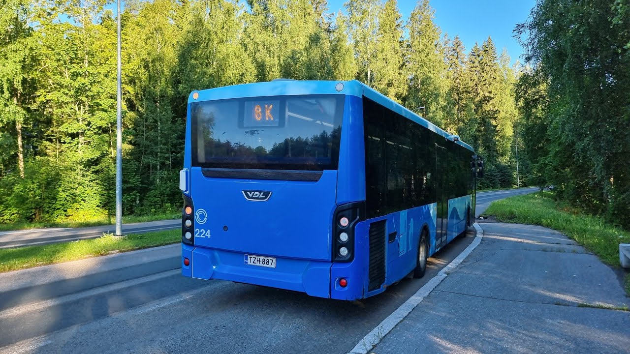 Koiviston Auto Lahti 224 VDL Citea LLE-120 @ LSL bus line 8K in Lahti ...