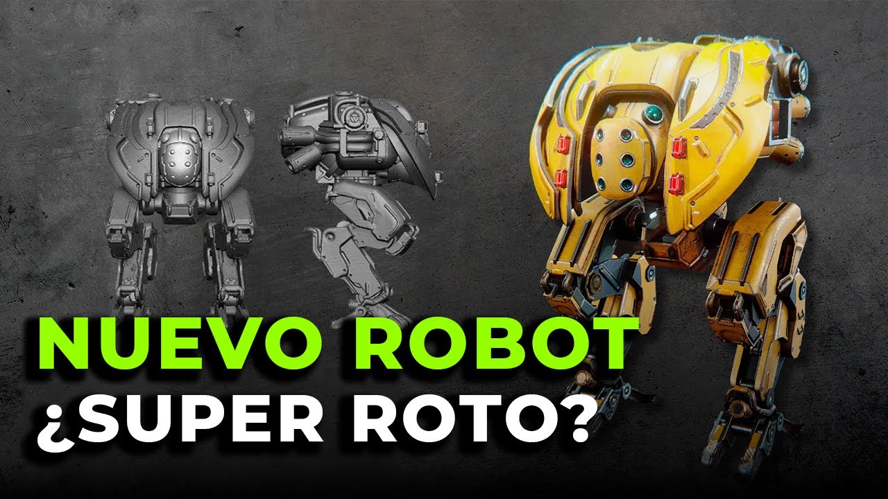 ¿LAS HABILIDADES DEL NUEVO ROBOT ANGLER SUENAN CHETADAS? War Robots WR ...