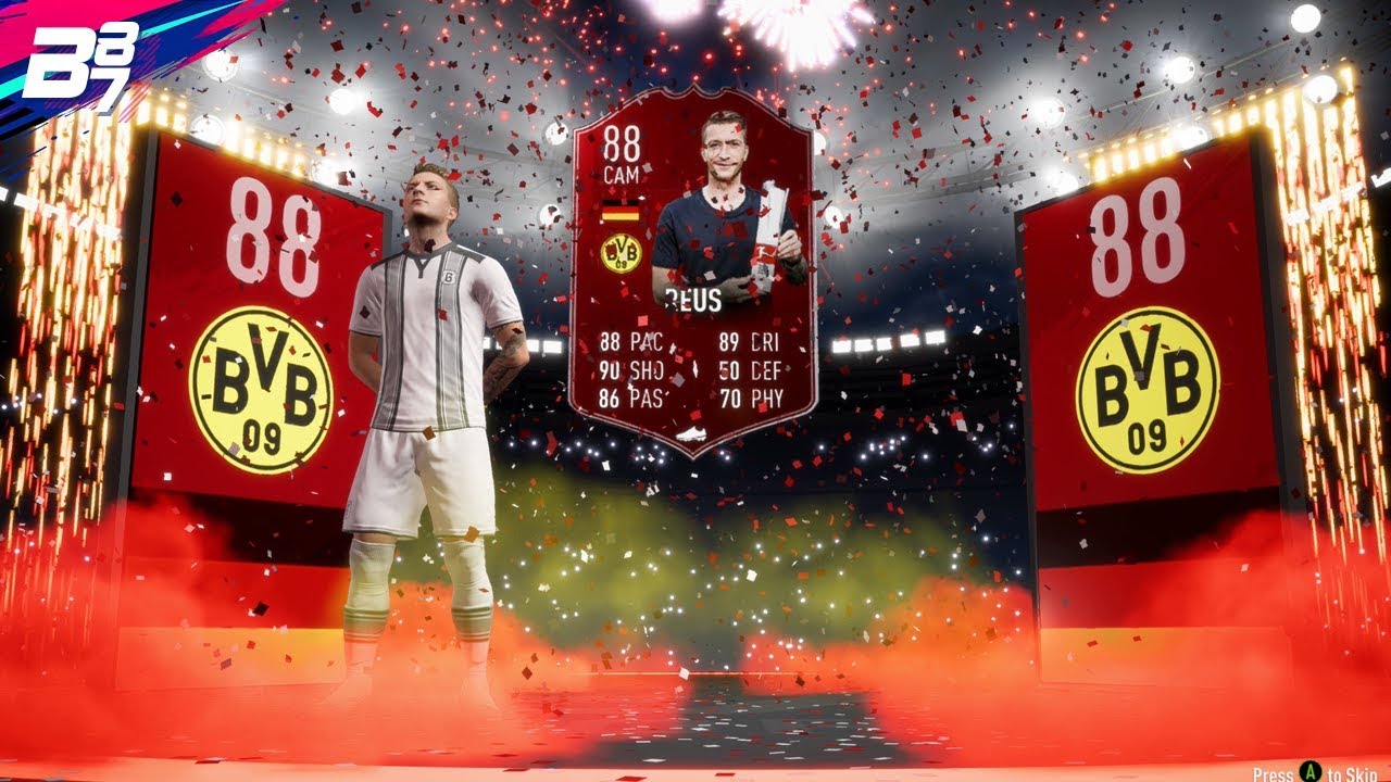 PLAYER OF THE MONTH REUS 88! (SBC) | FIFA 19 ULTIMATE TEAM - YouTube