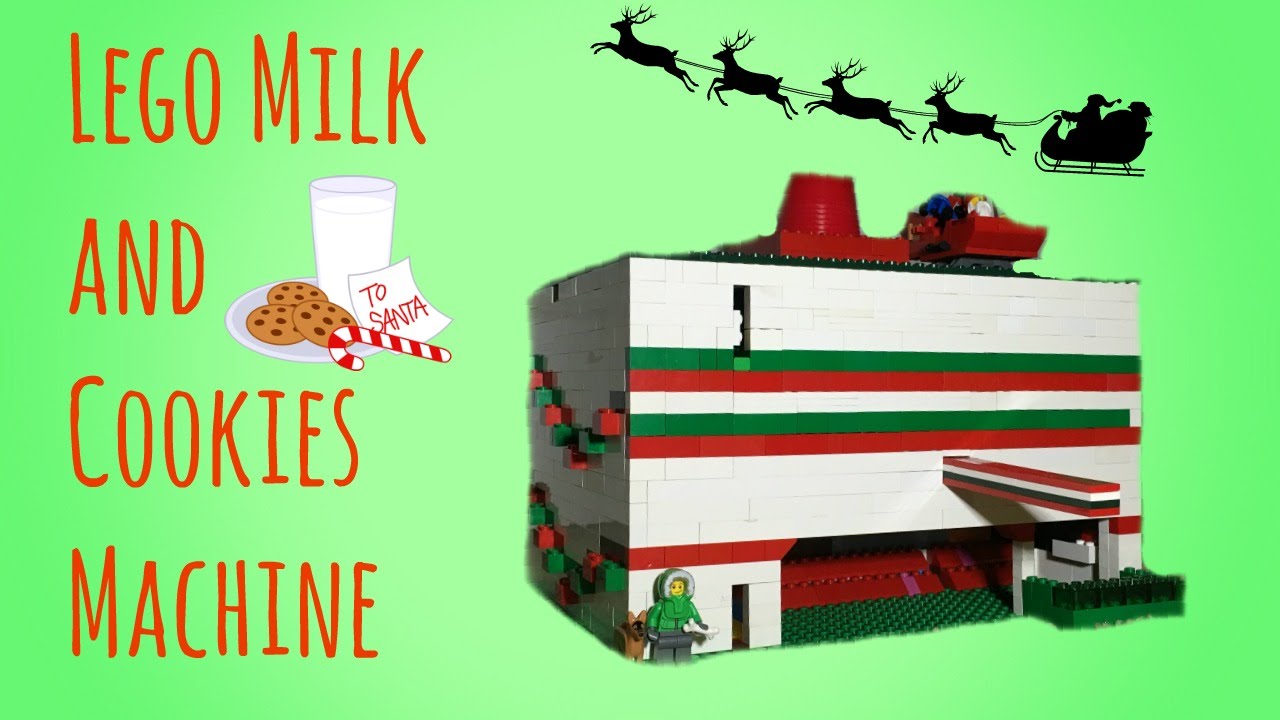 Lego Milk And Cookies Machine - YouTube