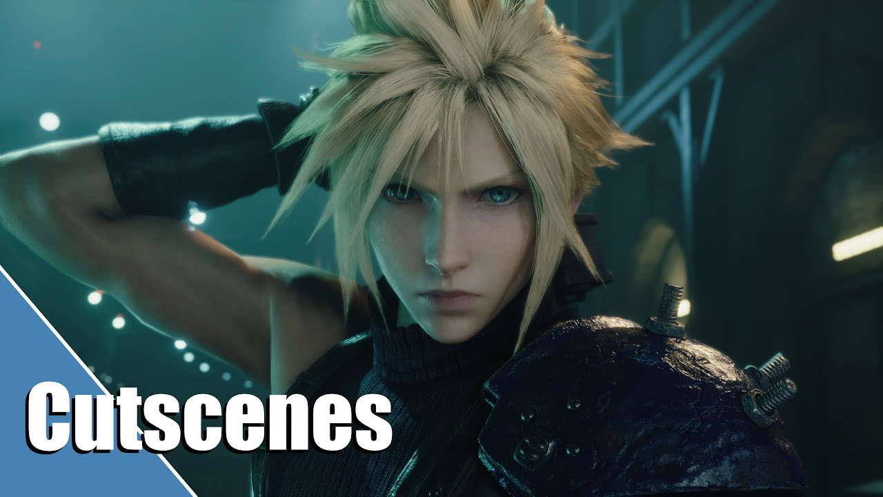 Final Fantasy VII Remake | HDR | Cutscenes, No Subtitles - YouTube
