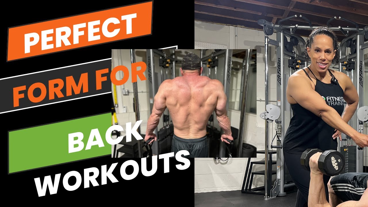 MASTERING BACK WORKOUTS: PERFECT FORM AND MUSCLE ACTIVATION 💪🏋️‍♂️ ...