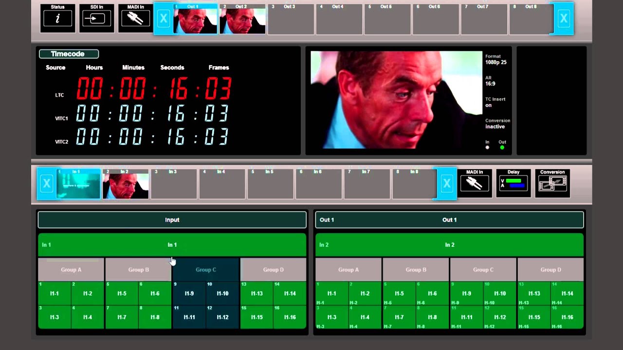Lawo V__pro8 Tutorial - Basic Routing of Audio and Video - YouTube