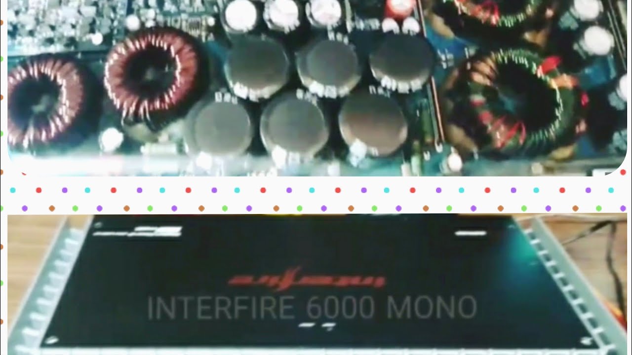 Interfire 6000 Class D Mono Amplifier | Complete Review | Bass Testing ...