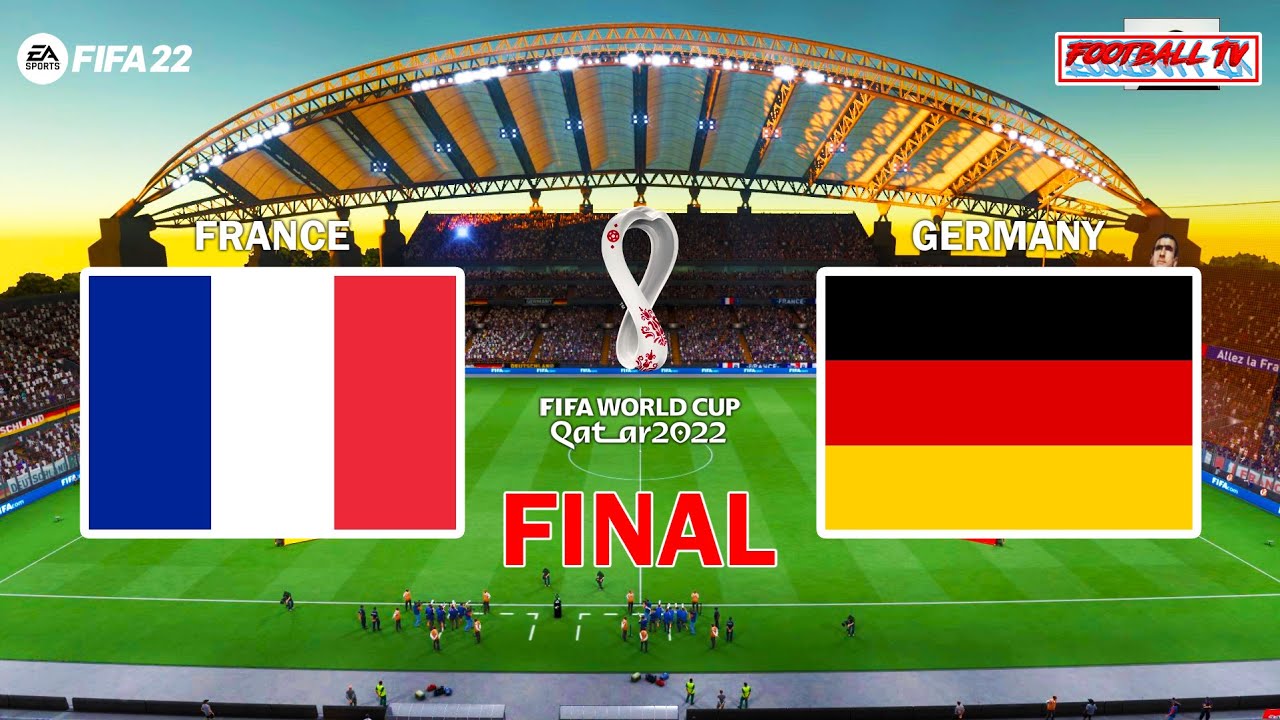 FIFA 22 - FRANCE vs GERMANY | Final FIFA World Cup 2022 | Gameplay PC ...