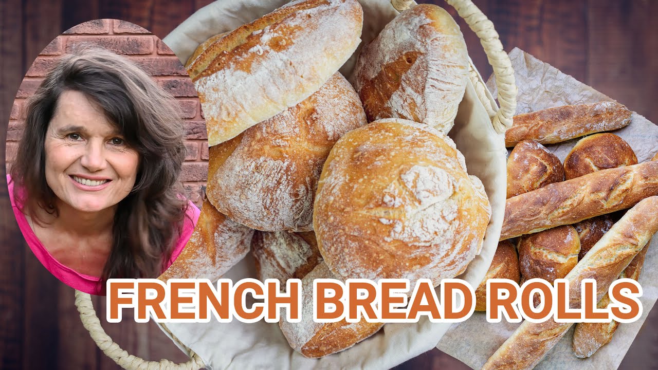 Simply Scrumptious: Quick and Easy French Bread Rolls - YouTube