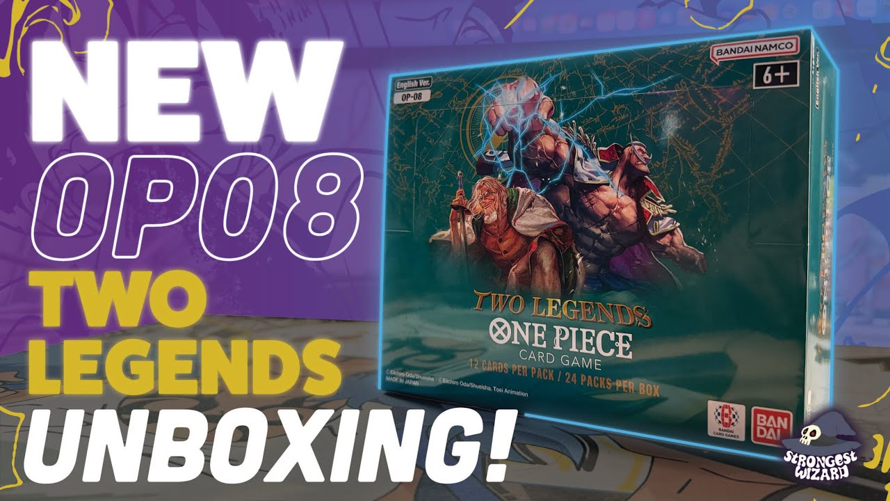 OP08 Two Legends Unboxing : One Piece TCG - YouTube