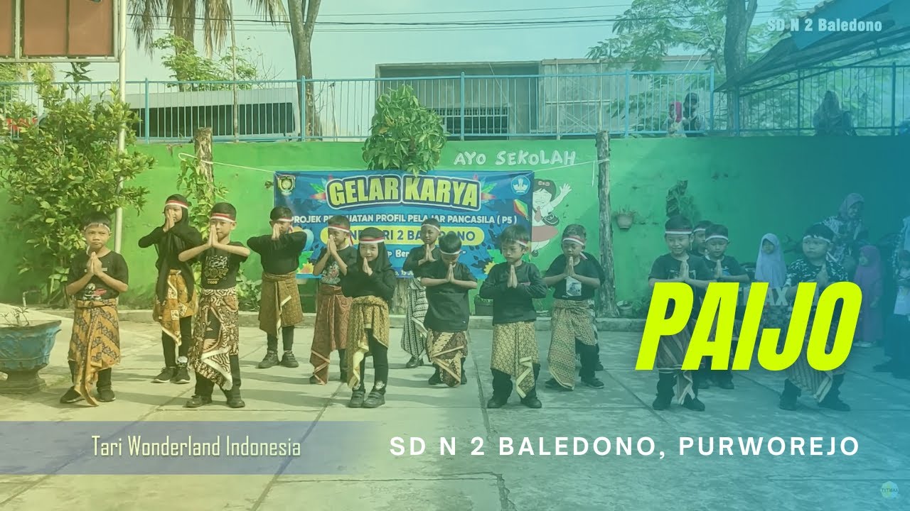 PAIJO dari SD N 2 Baledono - YouTube