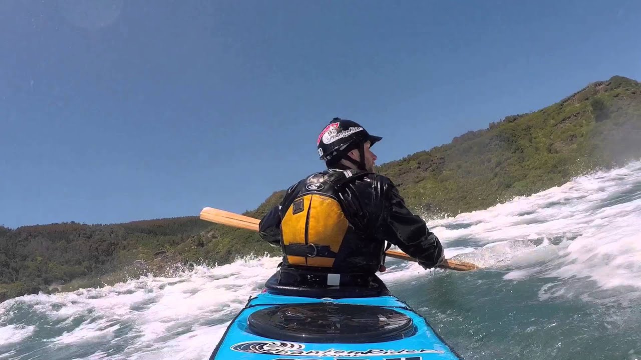 Sea Kayak Surfing In Chile - YouTube