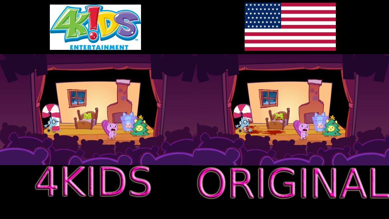 4kids Censorship in Htf #1 - YouTube