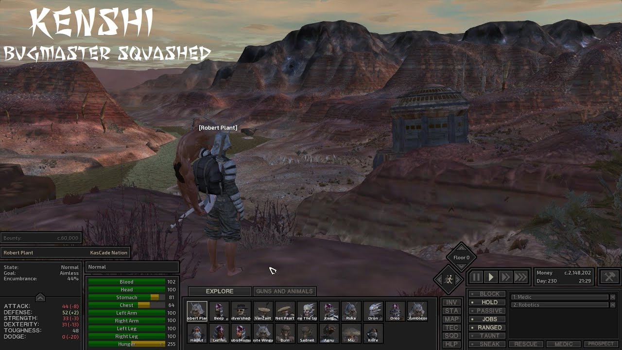 kenshi (Cannibal Start) | Bugmaster Squashed - YouTube