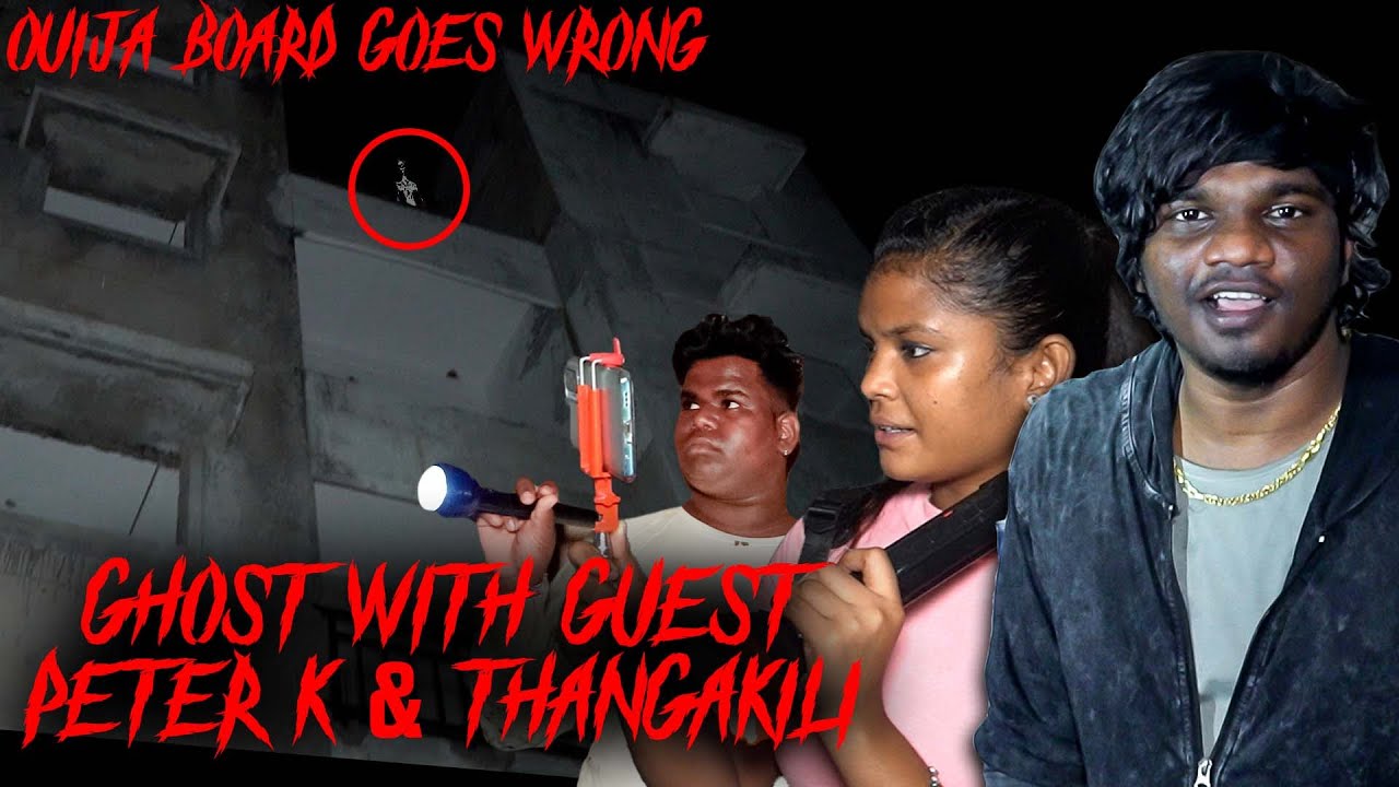 பயத்தில் தெறித்து ஓடிய Peter k & Thangakili |Ghost with Guest | Black ...