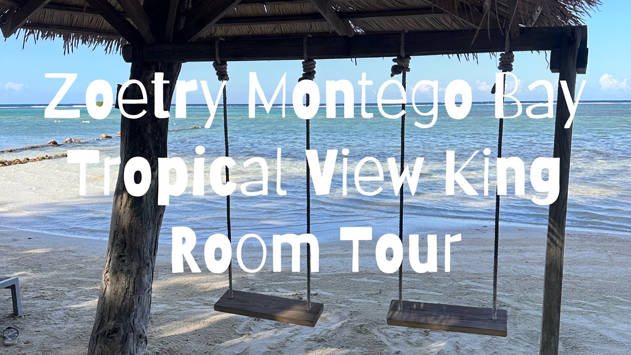 Tropical King room tour at Zoetry Montego Bay - YouTube