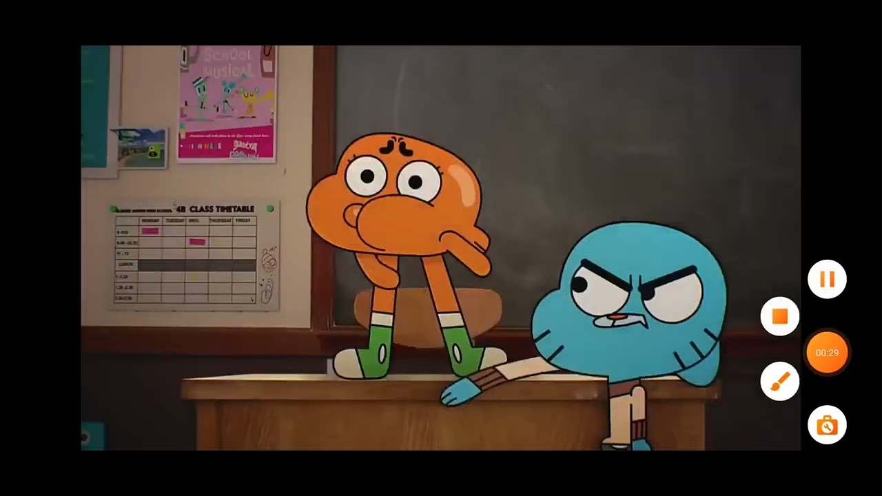 The amazing world of Gumball evil Darwin song English version vs ...