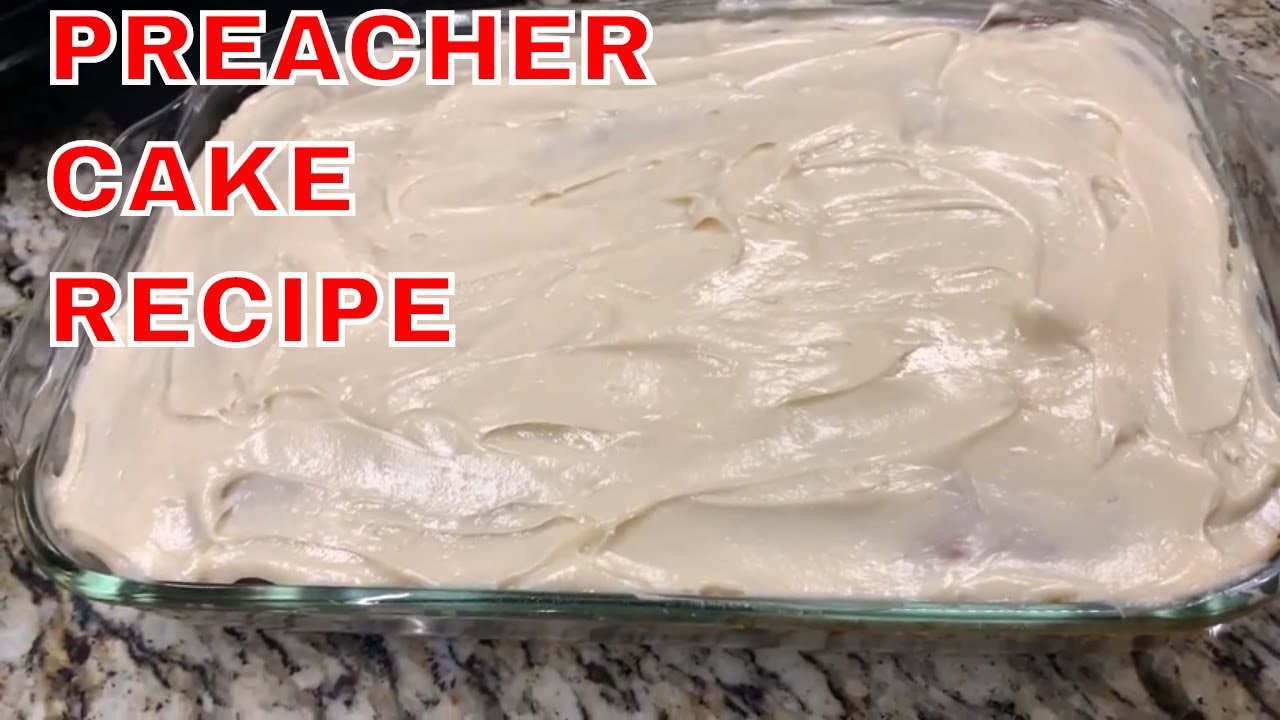 How To Make Preacher Cake Recipe - YouTube