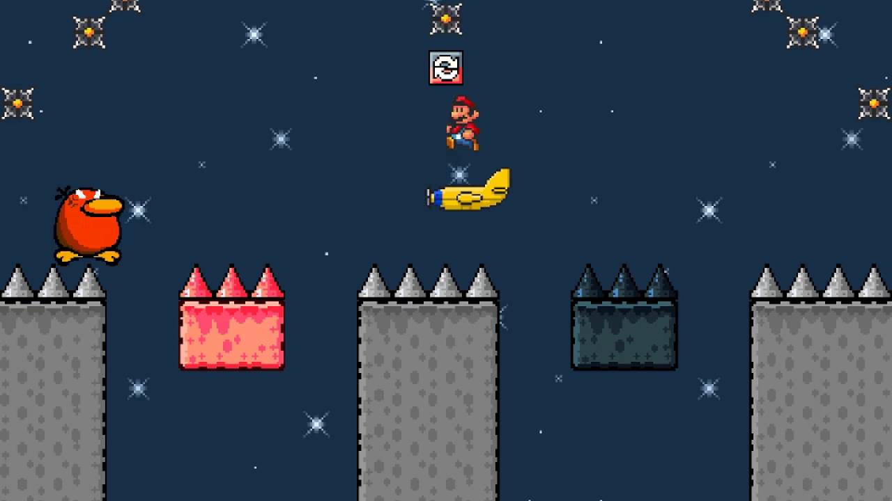 SMWCX - 25 - classic mario airplane gameplay - YouTube