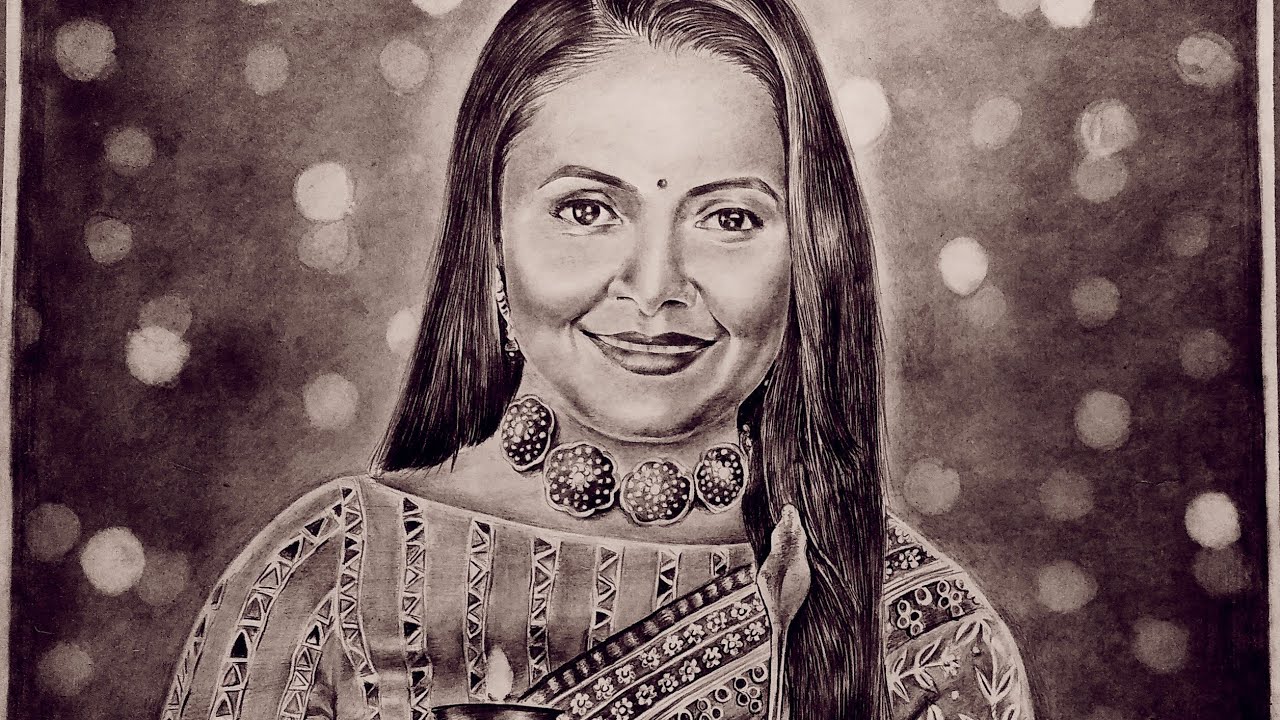 saath nibhana Saathiya 2 drawing , gopi drawing - YouTube