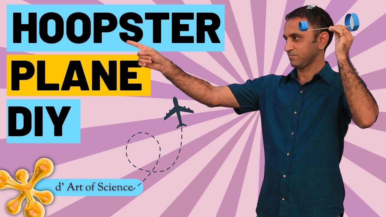 DIY HOOPSTER PLANE! | dArtofScience - YouTube