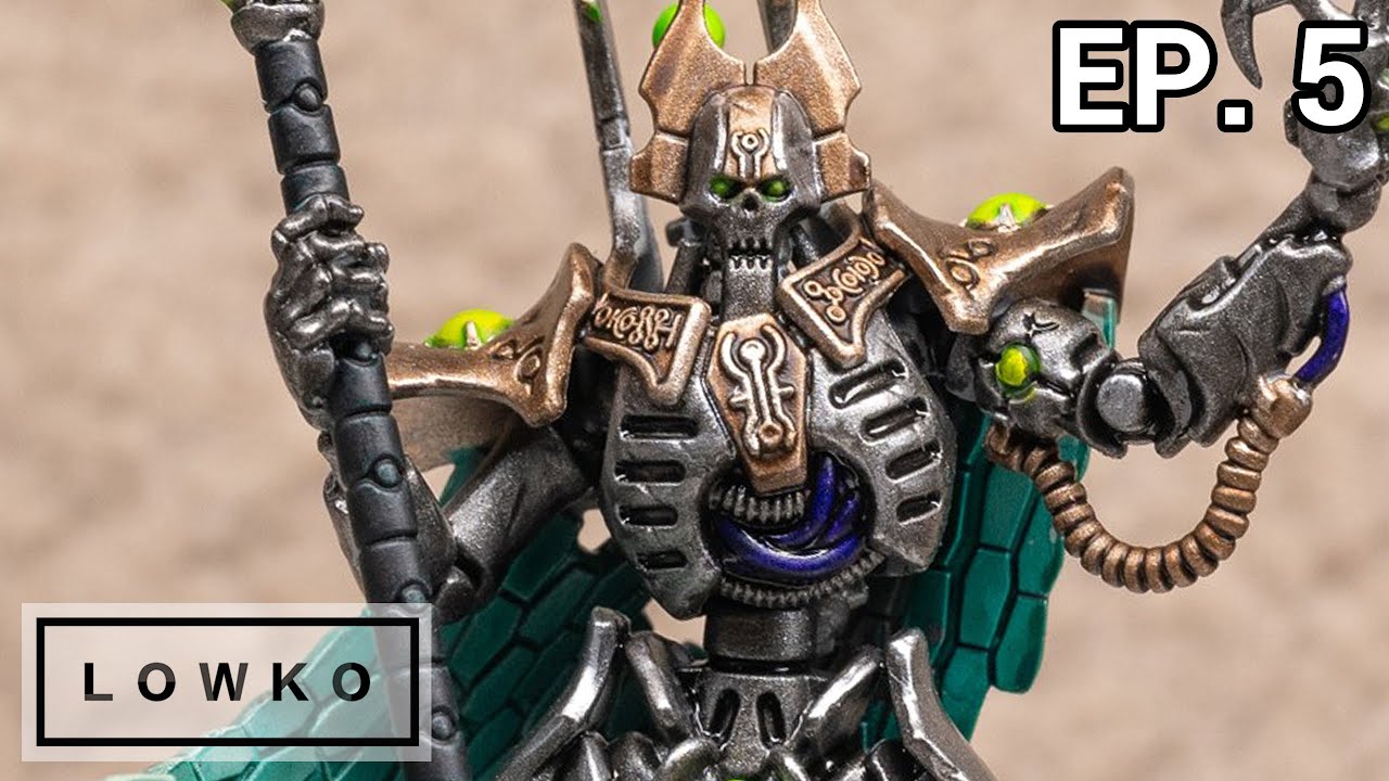 Painting the Warhammer 40k Imotekh The Stormlord with Lowko! (Ep. 5 ...