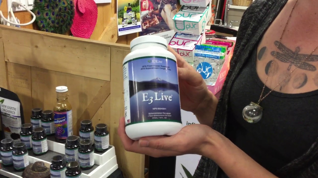 E3 Live AFA Algae Superfood Benefits Lotus Herbal Health - YouTube