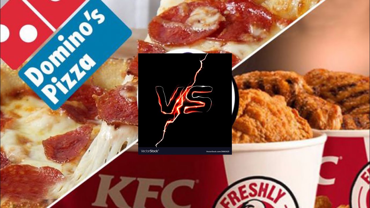 WHICH IS BEST KFC OR DOMINOS?HOT N CRISPY CHICKEN BUCKET OR CHEESE ...