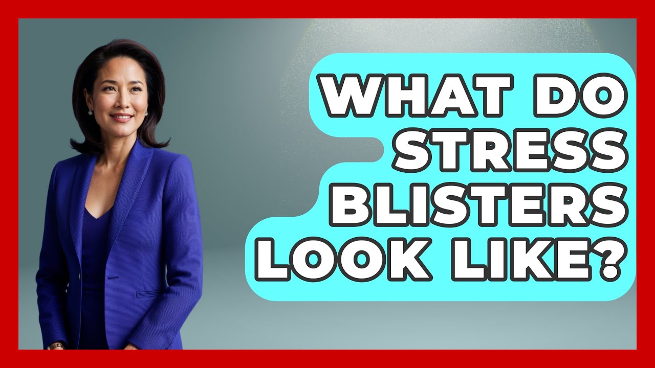What Do Stress Blisters Look Like? - Stress Free Mindset - YouTube